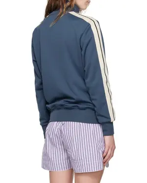 Palm Angels Stand-neck Long-sleeved Casual Jacket