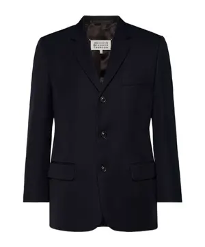 MAISON MARGIELA British Suit Jacket - Navy