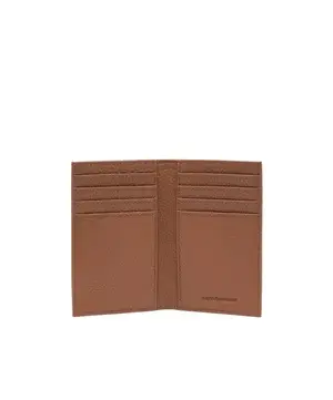 Emporio Armani Lychee-grain Card Holder