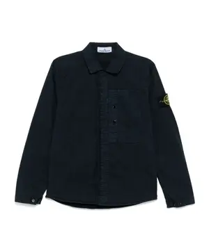 Stone Island Supima Cotton Shirt - Blue