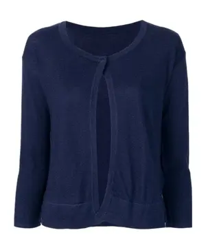 Lela Rose One Button Cardigan - Black