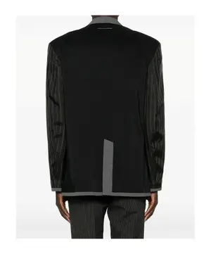 MAISON MARGIELA Pinstripe Panelled Blazer