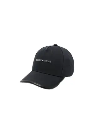 Emporio Armani Logo-plaque Baseball Cap - Navy