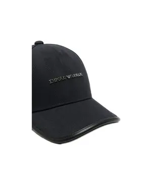 Emporio Armani Logo-plaque Baseball Cap