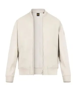Hugo Boss Long-sleeved Casual Jacket - Light Gray