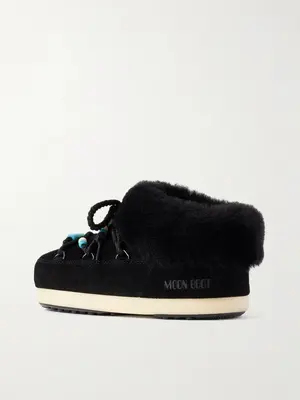Moon Boot Round-toe Ankle Boots