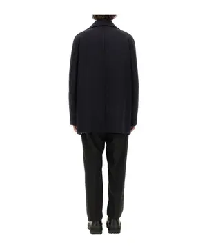 JIL SANDER Double Breasted Caban Jacket