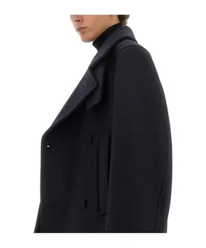 JIL SANDER Double Breasted Caban Jacket
