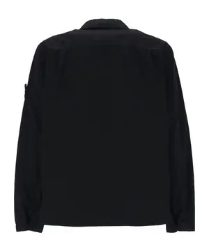 Stone Island Zip-up Long-sleeved Shirt