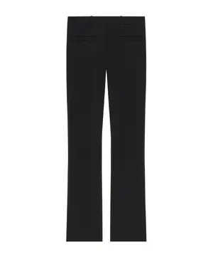 COURREGES Tailored Bootcut Trousers - Black
