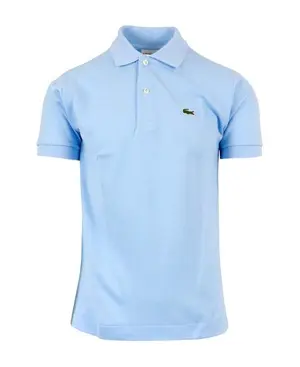 Lacoste Logo-patch Piqué T-shirt - Blue