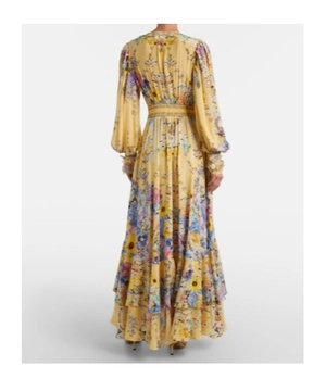 Camilla Floral Embellished Silk Maxi Dress
