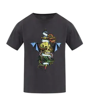 ALLSAINTS Sabre Graphic T-shirt - Black