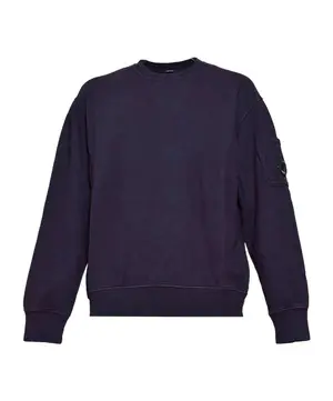 C.P. COMPANY Logo Patch Sweatshirt - Black