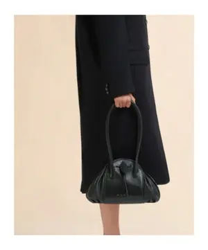 Marni Tulipea Logo Stamped Shoulder Bag