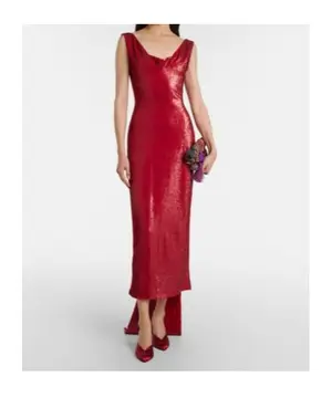 EMILIA WICKSTEAD Jacira Sequined Cocktail Dress