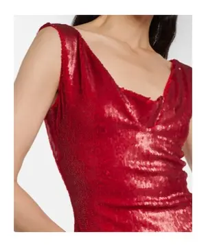 EMILIA WICKSTEAD Jacira Sequined Cocktail Dress