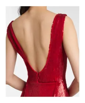 EMILIA WICKSTEAD Jacira Sequined Cocktail Dress