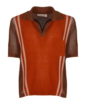 Marni Short Sleeve Polo Shirt