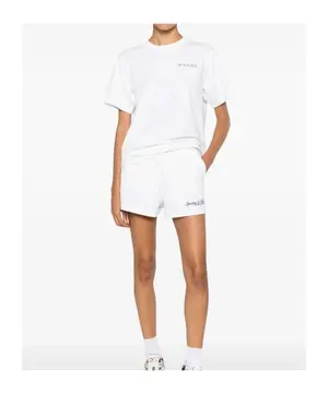 SPORTY  RICH Sporty & Rich Crewneck Short Sleeve T-shirt