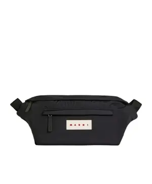 Marni Puff Belt Bag - Black