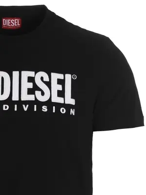 DIESEL® T Boxt Div Logo T-shirt - Black