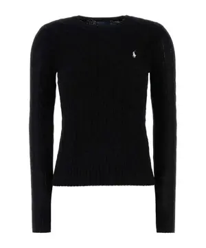 Ralph Lauren Long-sleeve Knit Top - Black