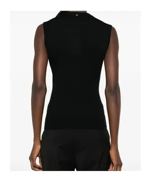 Sportmax Round Neck Sleeveless Vest