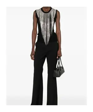 Sportmax Round Neck Sleeveless Vest