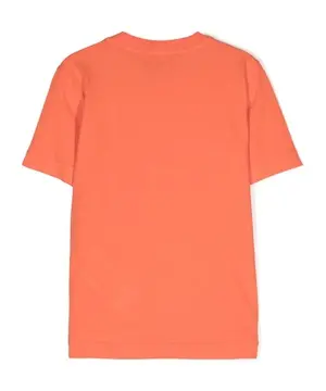 Stone Island Compass-appliqu Cotton T-shirt