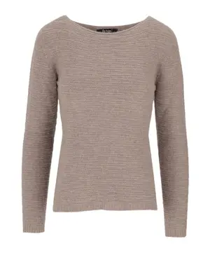 Lela Rose Long-sleeve Pullover - Nude