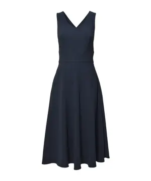 Aspesi Long Crepe Cady Dress