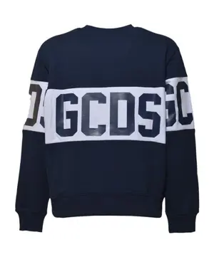 Gcds Logo Band Crewneck Sweatshirt