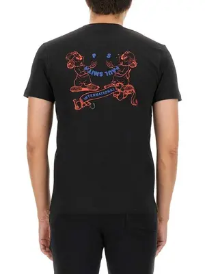 Paul Smith Graphic Printed Crewneck T-shirt
