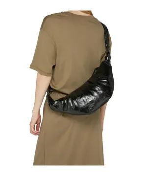 LEMAIRE Medium Croissant Croissant Horn Shoulder Bag