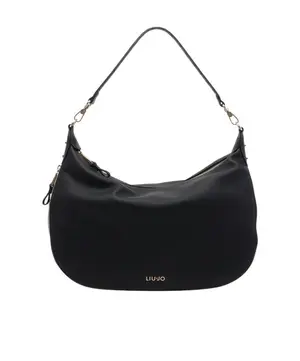 Liu Jo Zippered Shoulder Bag - Black