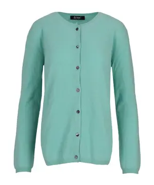 Lela Rose Crew-neck Cardigan - Green