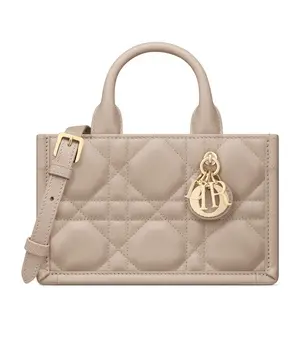 Dior Mini Book Tote - Nude