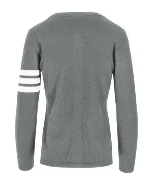 Lela Rose Striped Knit Cardigan
