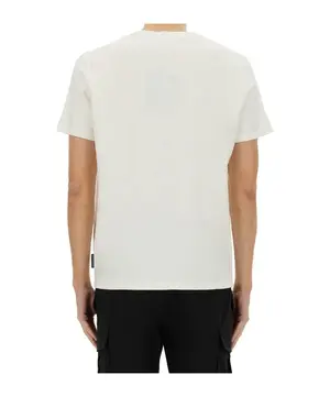 Moose Knuckles Logo Patch Crewneck T-shirt