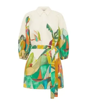 ALEMAIS Shirt Dress - Multicolor