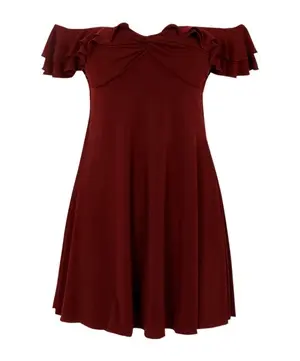 ANIYE BY Off-shoulder Dress - Brown