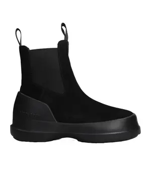 Moon Boot Luna Logo-printed Slip-on Boots