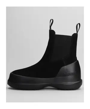 Moon Boot Luna Logo-printed Slip-on Boots