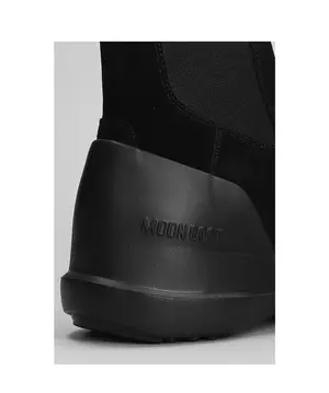 Moon Boot Luna Logo-printed Slip-on Boots