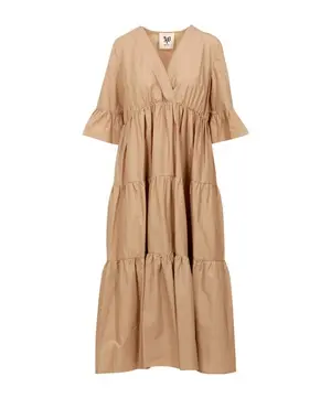 ANIYE BY V-neck Dress - Nude