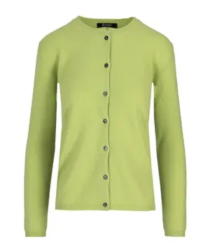 Lela Rose Crew-neck Cardigan - Green