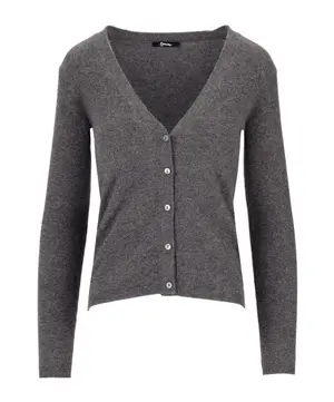 Lela Rose Long-sleeve Knitted Cardigan - Black