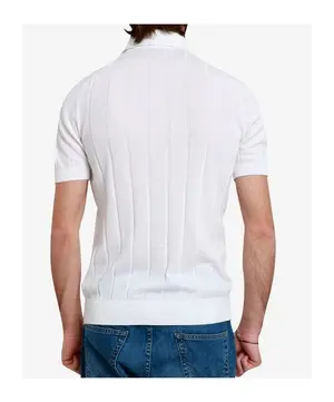 GRAN SASSO Button-down Knit Shirt