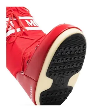 Moon Boot Icon Logo Printed Lace-up Boots